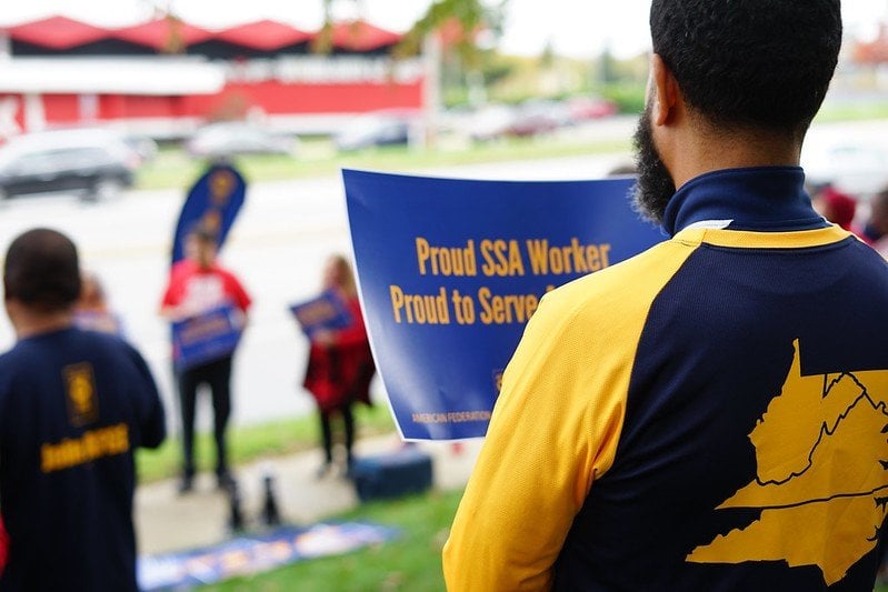 AFGE | American Federation of Government Employees Rally during ...