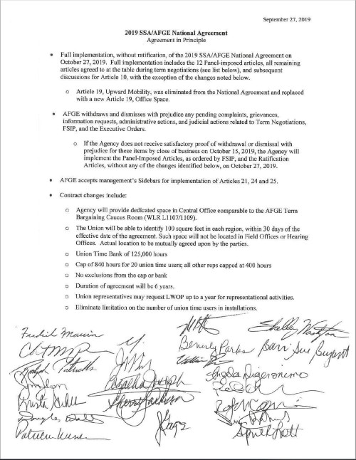 AFGE | Contract Update