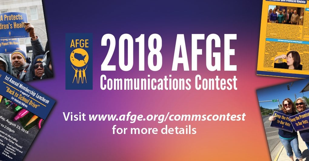 AFGE | AFGE's 2018 Communications Contest is Now Open!