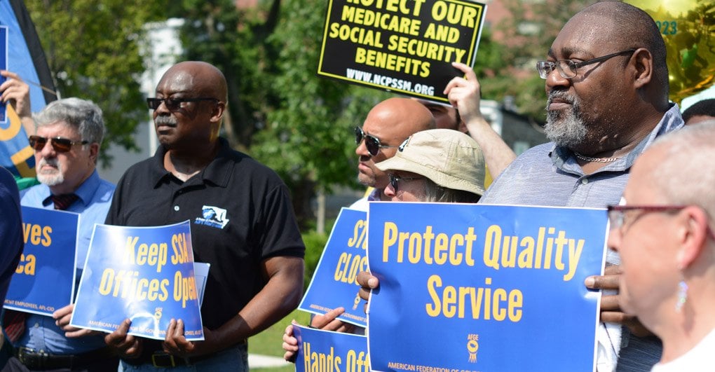 AFGE | Members and Allies Stand Up to Save Social Security Field Offices