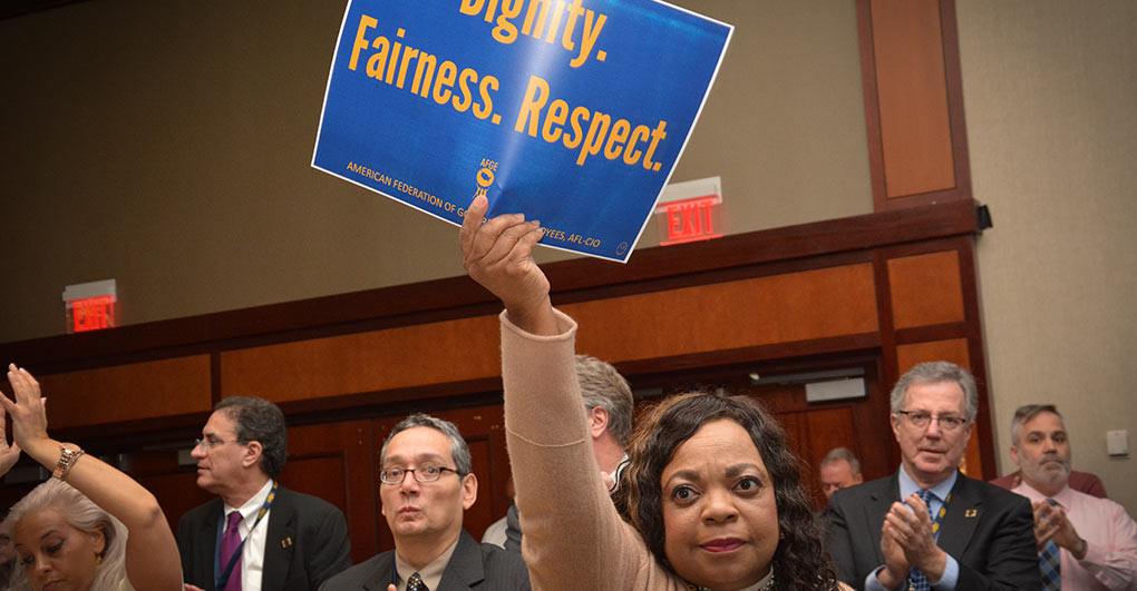 AFGE | AFGE Urges Congress to Protect Workplace Rights at DoD
