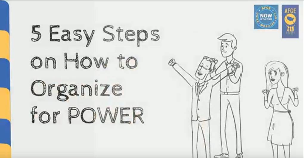 AFGE | 5 Easy Steps on How to Organize for POWER