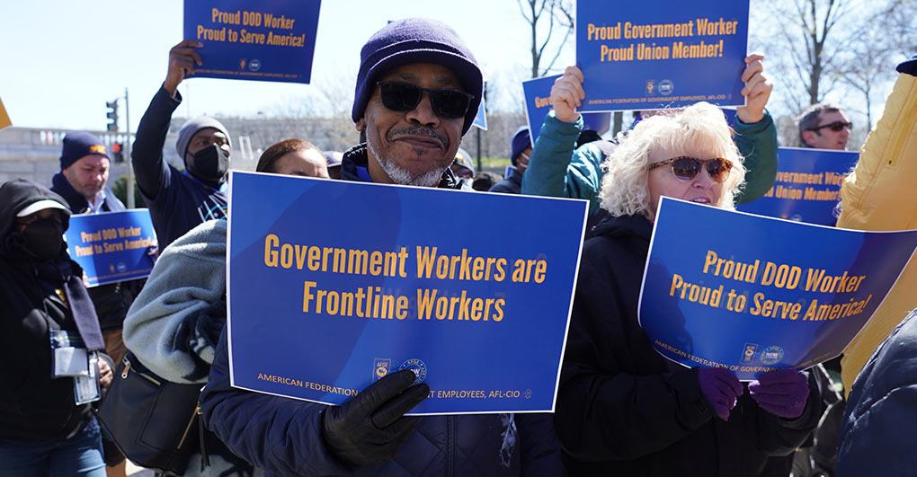 AFGE | Government Employees Show Up for Work Every Day