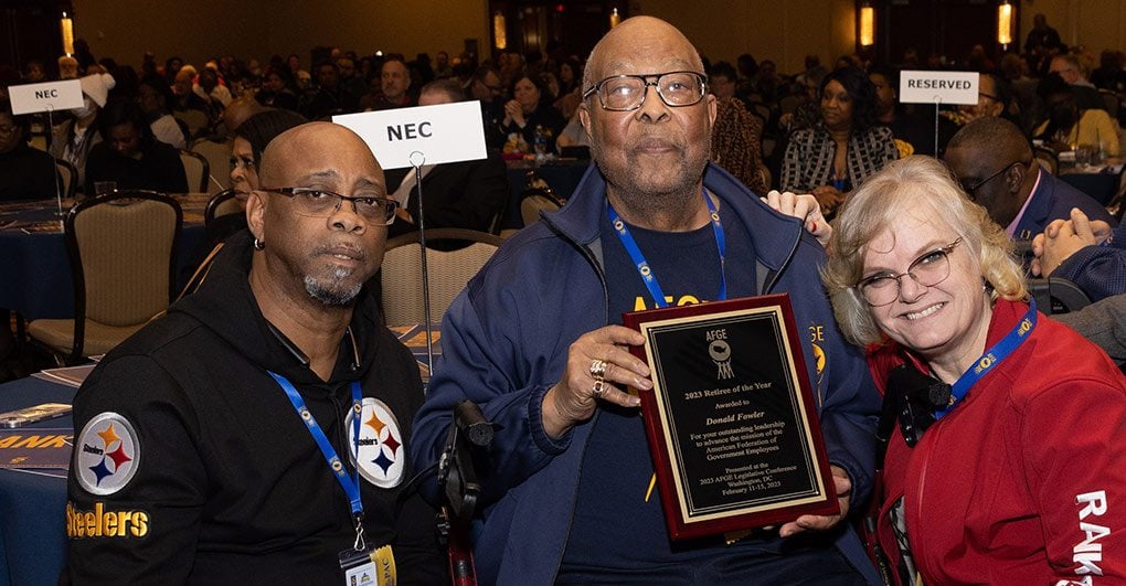 AFGE | AFGE Mourns Passing of Retiree of the Year Don Fowler