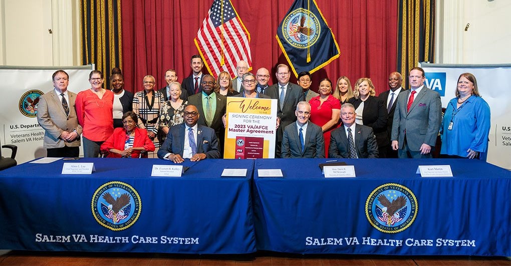AFGE | AFGE, VA Sign New Contract