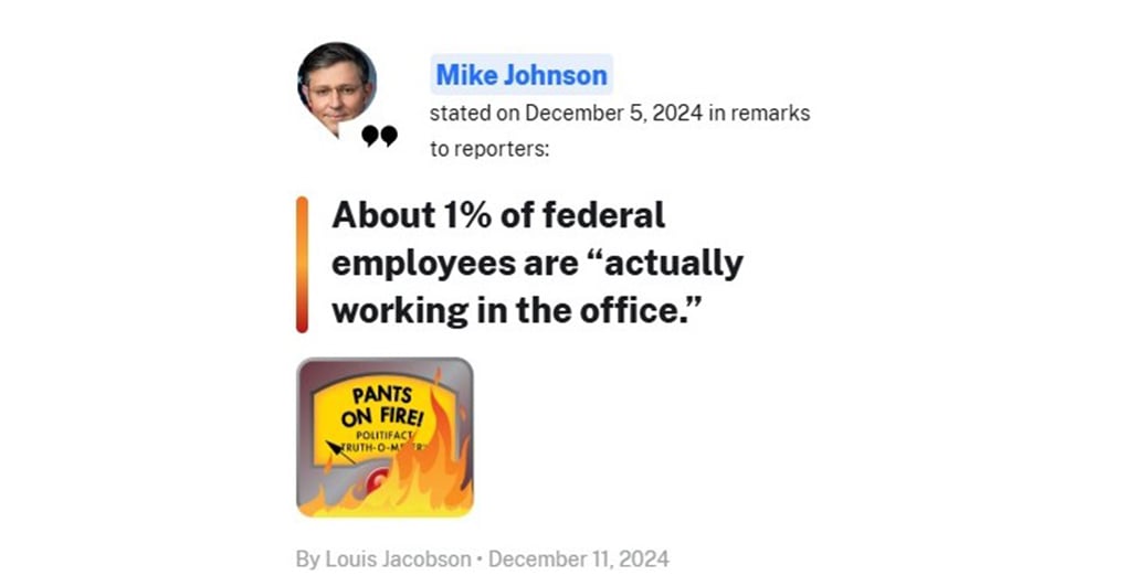 AFGE | House Speaker’s, Senate DOGE Caucus’ New Lies About Telework Did ...