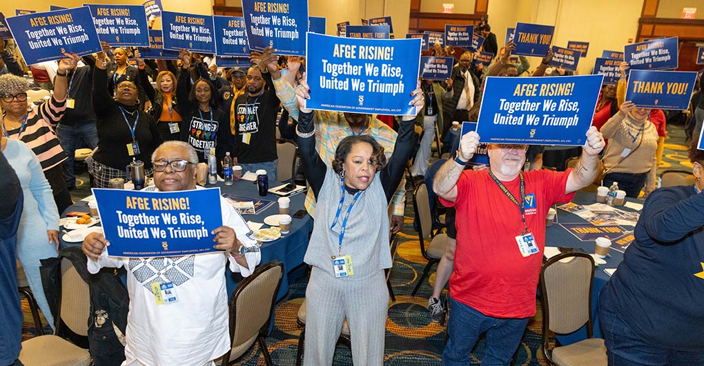 AFGE | 7,400 Federal Workers Joined AFGE Family in 2024