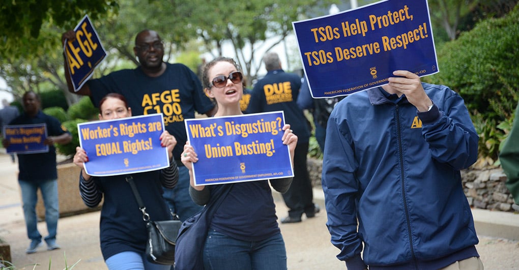 Afge Huge Win For Tsa Workers As Judge Orders Agency To Honor Contract