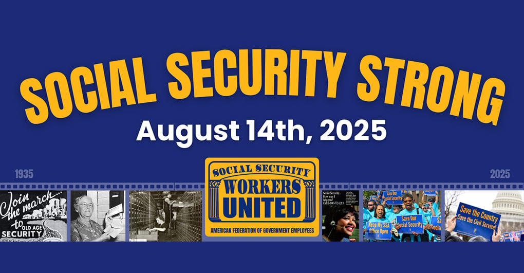 AFGE | Save the Date August 14: SSA Day of Action