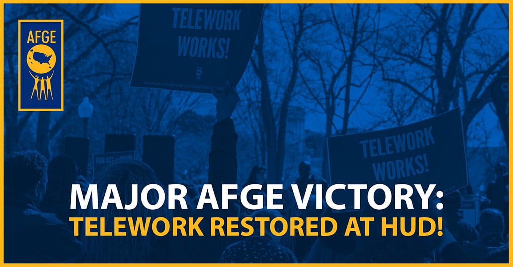 AFGE | AFGE Win as Arbitrator Rules HUD Violated Contract by Cancelling ...